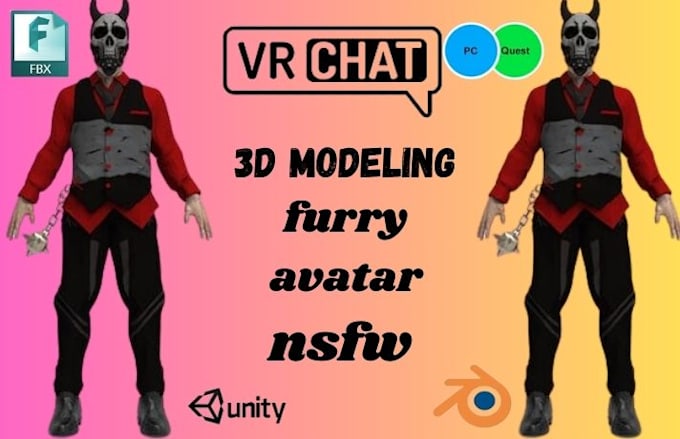 Create the best vrchat and vtuber avatar for you by Thomaslee23 | Fiverr