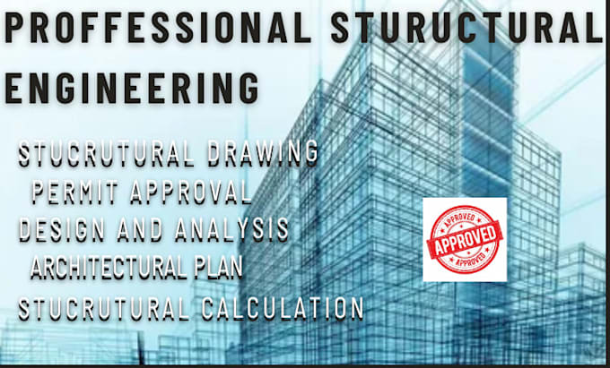 Do wood, steel and concrete structural design, structural engineering by Theodoreshane | Fiverr