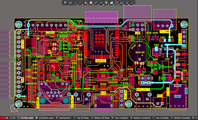 Design schematic and pcb in altium designer by Moshiur_sarder | Fiverr