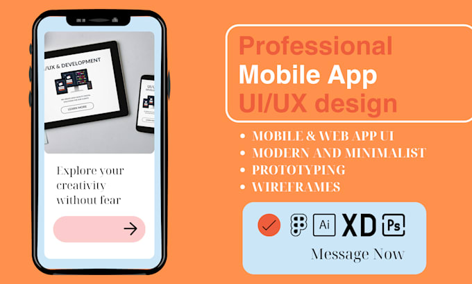 Create a modern ui ux design for mobile app in figma by Sylvesterjospeh | Fiverr
