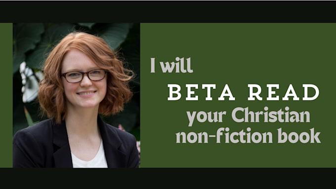 Beta read your christian nonfiction book by Meganmeisberger | Fiverr
