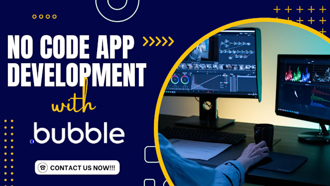 Build a fully functional application using bubble platform by Adam_nocode | Fiverr