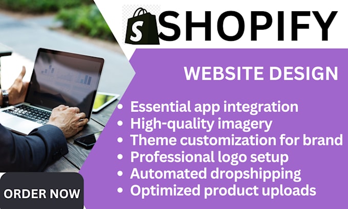 Set up shopify dropshipping store shopify ecommerce store with seo by ...
