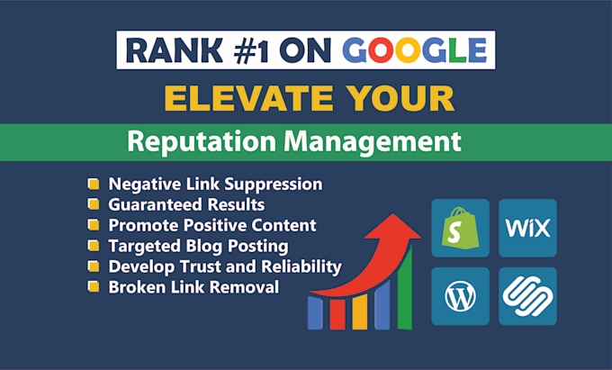 Do online reputation management, orm, services to suppress negative links by Digital_it02 | Fiverr