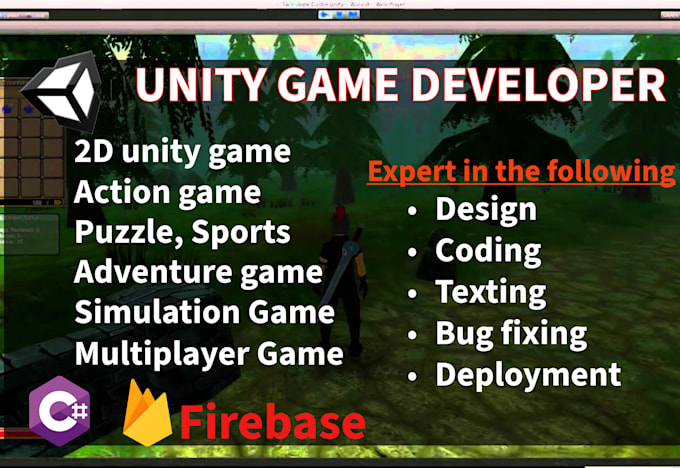Develop 2d unity game development mobile game design web html5 game ... Develop 2d unity game development mobile game design web html5 game ...