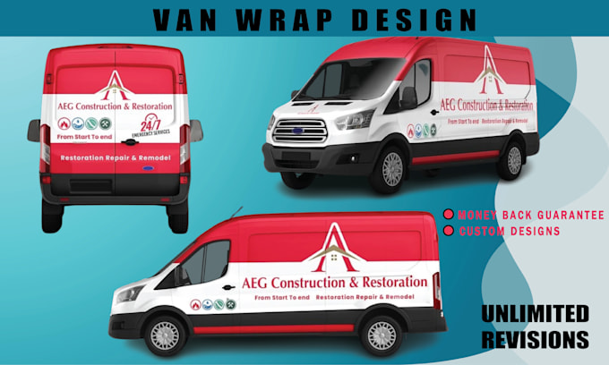 Create professional vehicle wrap design, car wrap design by ...