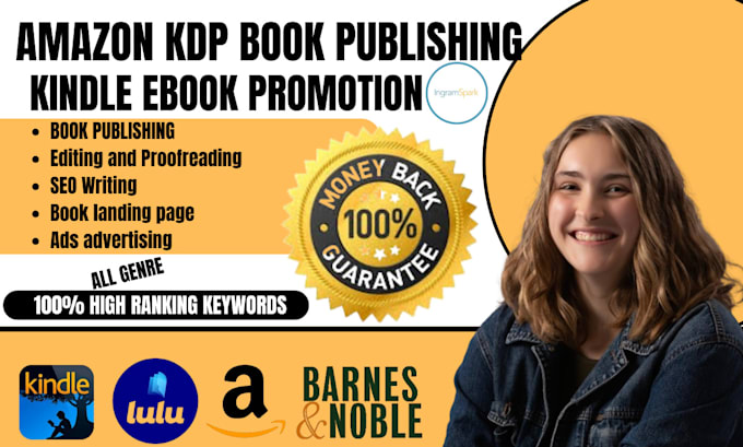 Amazon kdp book publishing paperback ebook formatting automated kindle ...