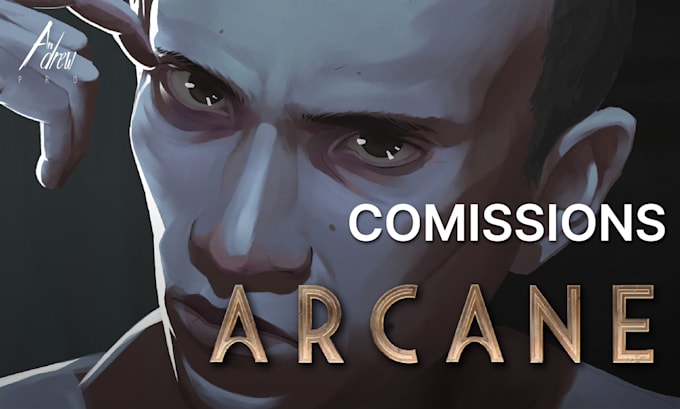 Arcane style art illustrations by Andrewpr0 | Fiverr