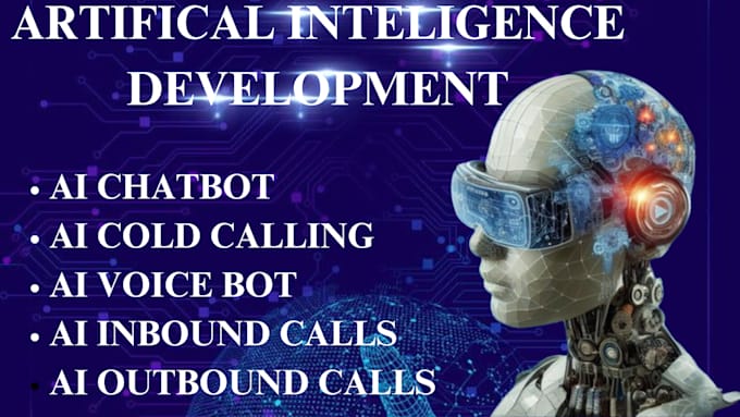 Do ai chatbot, cold calling, voice bot, outbound and inbound calls by Damdeve | Fiverr