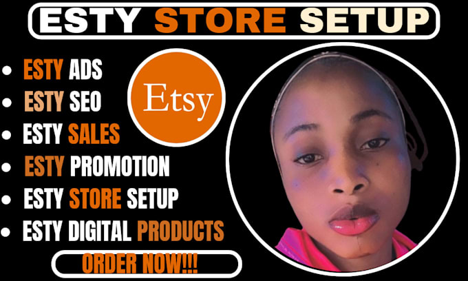 Setup esty store esty seo esty ads esty virtual assistant by Elliie_grace | Fiverr
