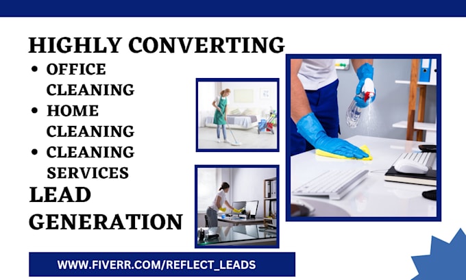 Generate home cleaning leads renovation upholstery housekeeping ...