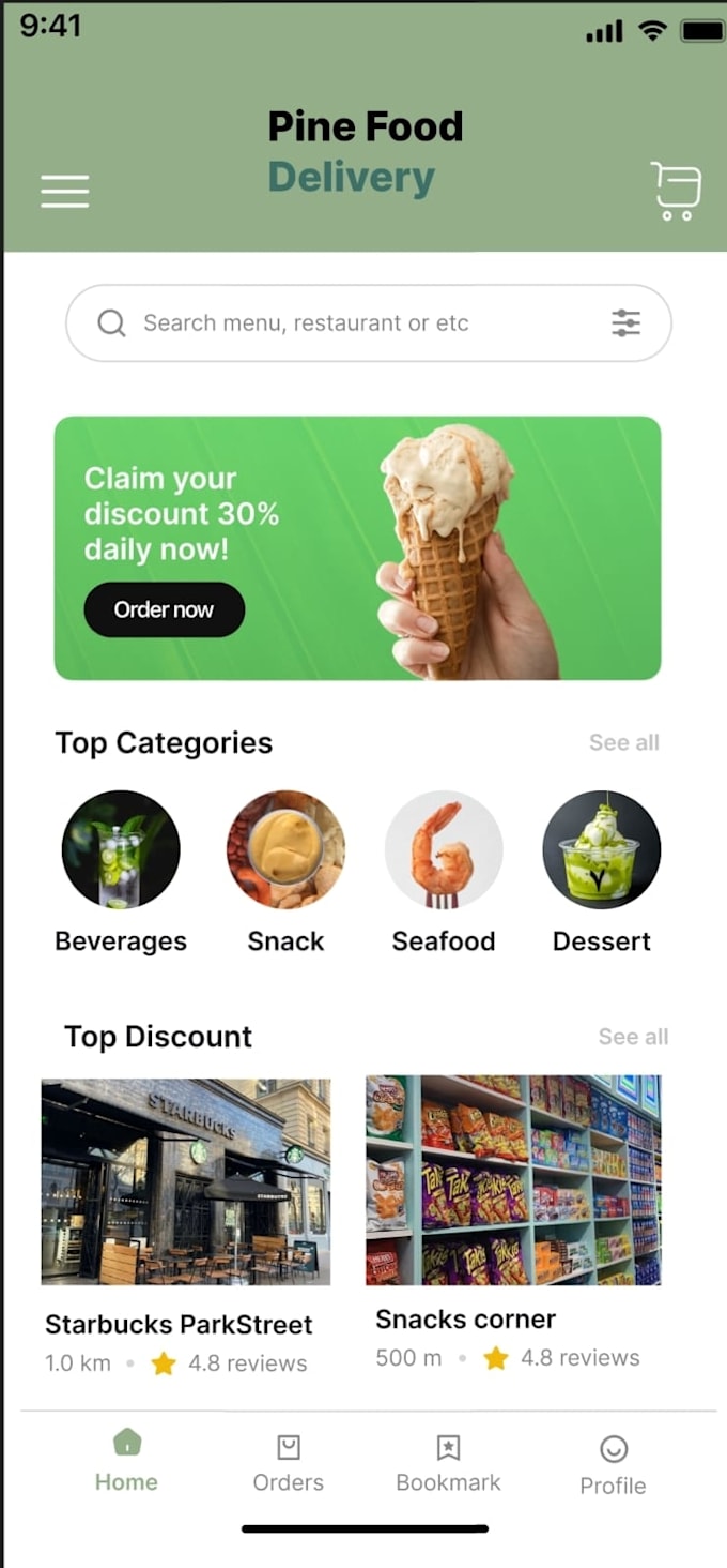 Create aesthetic templates using figma for different apps by Aleviaa ...