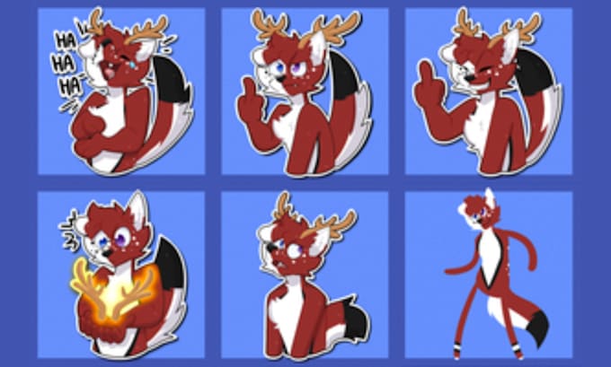 Create Custom Furry Telegram Stickers Nsfw Crypto Discord Animated
