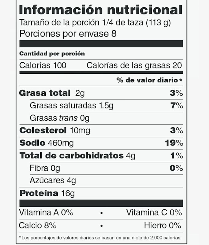 Calculate the perfect nutritional label for your foods by Juan_danielgr ...