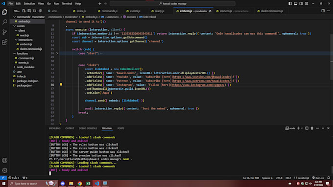 Code a custom discord bot by Hawaiicodes | Fiverr