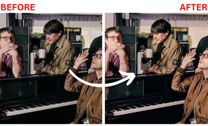 Edit enhance and retouch your blurry low quality images photos by ...