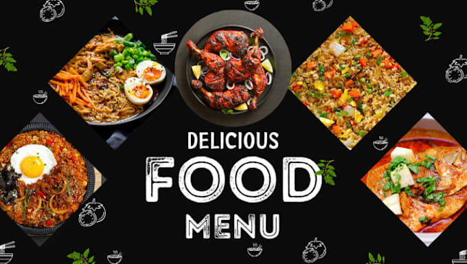 Do create amazing food menu, bar and restaurant menu design by Amart ...