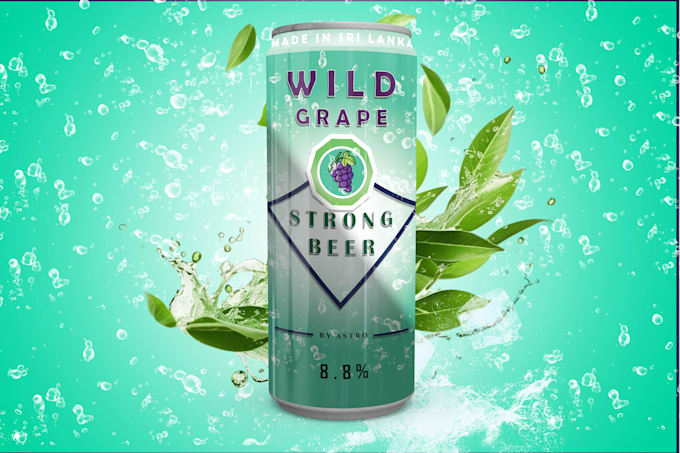 Design premium can label or bottle label design by Dulanisuru | Fiverr