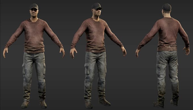 3d indie game character, 3dstylizednsfw,ue5rig,turn 2d to 3d,medivia ...