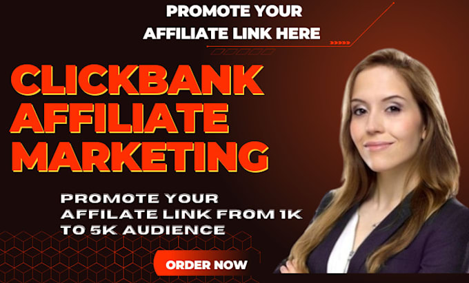 Do clickbank promotion, affiliate marketing link promotion by ...