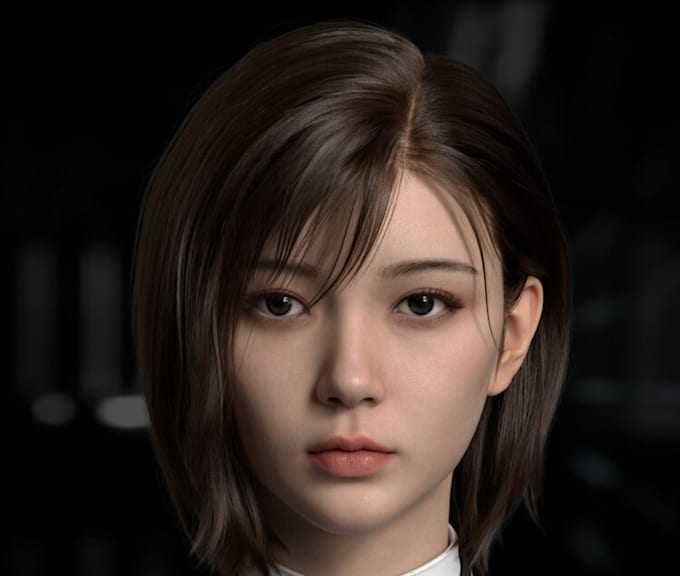 3d metahuman character realistic 3d character modeling ue5 3d sculpting 3d mask by Tom_jy | Fiverr