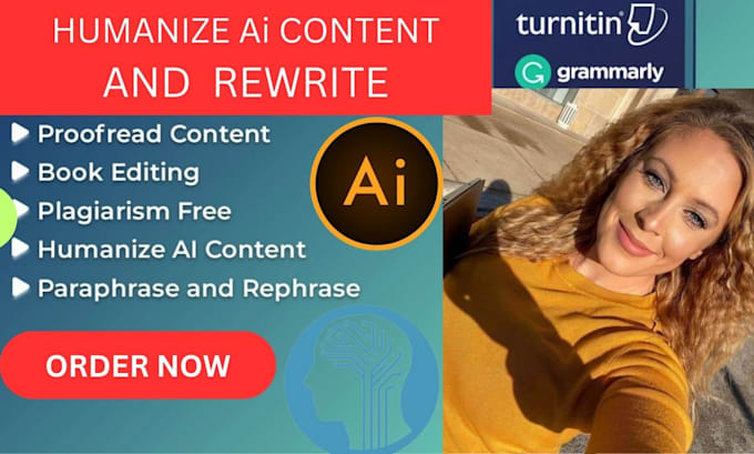 Manually edit ai to human, humanize and rewrite ai content, article rewriter by Poland_messi ...