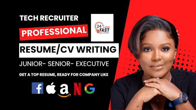 Write engineering resume, software engineer, it, tech, faang, and civil ...