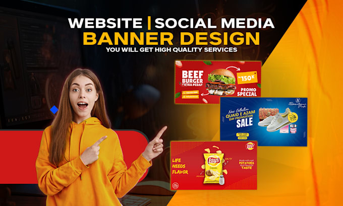 Design website banner, linkedin and shopify banner by Aimannaveed98 ...