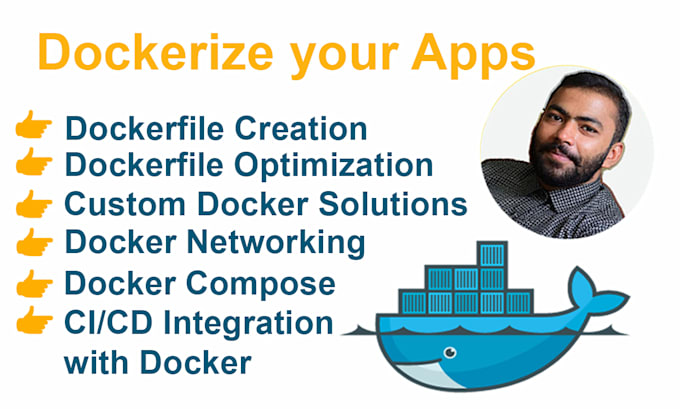 Build Dockerize Deploy Apps On Aws Cloud And Help With Dockerfile