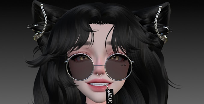Do vrc avatar vr character vrchat avatar nsfw art 3d erotic modeling ...
