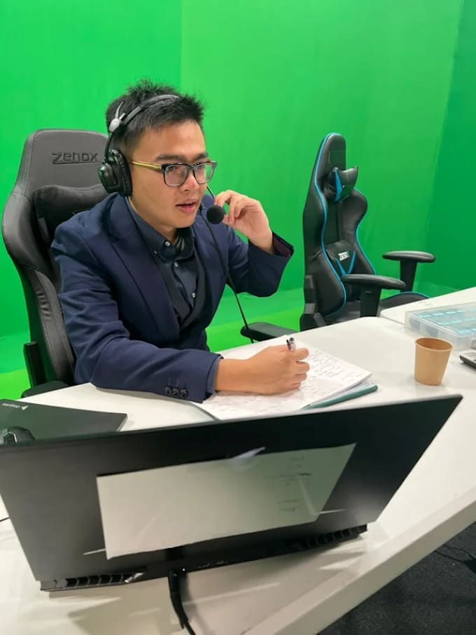 Cast your esport games as a worlds caster by Nggerald | Fiverr