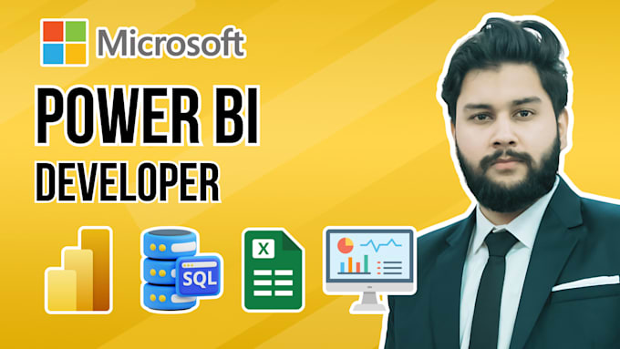 Be your power bi developer and data analyst by Musaimran902 | Fiverr