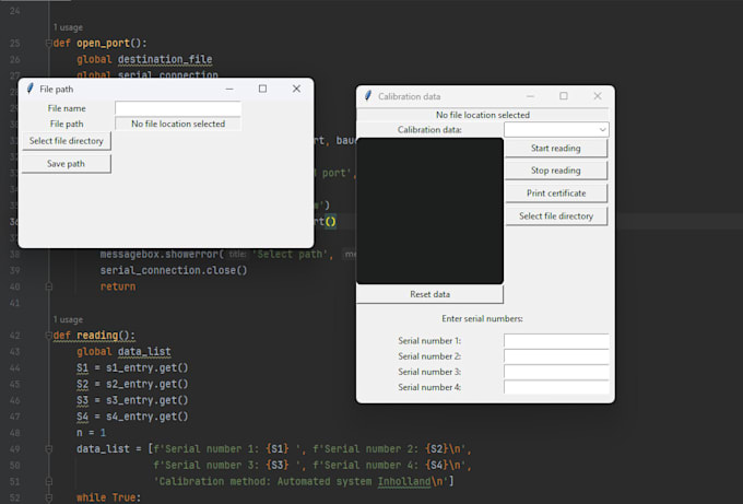 Create a python application for you by Sjoerdwiegersma | Fiverr