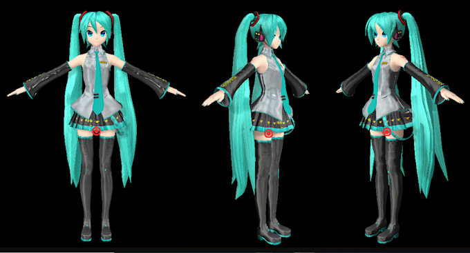 Create and rig perfect koikatsu model for your mmd or other animation ...
