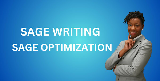 Write 100 sage and do software optimization for your bookkeeping by ...