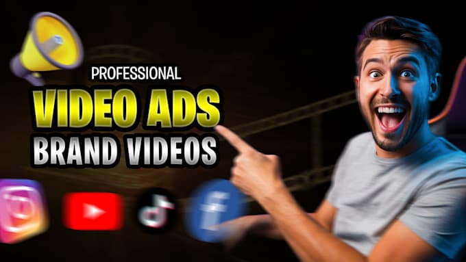 Edit ads or brand videos for youtube and instagram with motion graphics ...