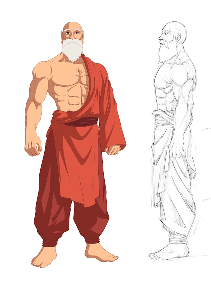 Make comic and manga character designs for your concept by Samisehto ...