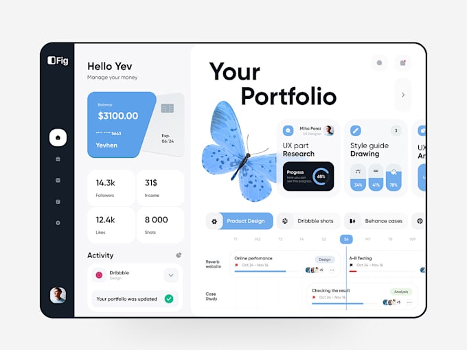 Build a professional personal portfolio application by Mwangialex268 ...