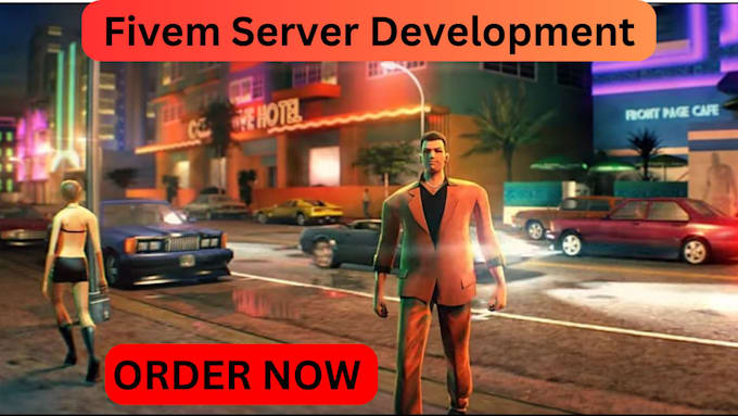 Develop high performance fivem server, discord server, fivem bot ...
