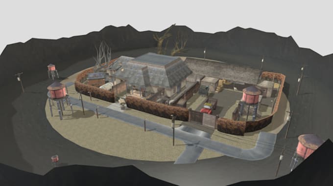 Construir baja poli, mapa roblox realista, mapa simulador, modelo 3d ...