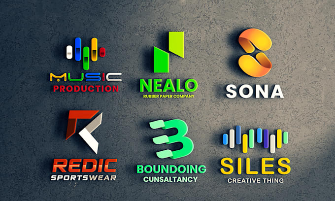 Design a premium 3d modern logo and brand identity for your business by ...
