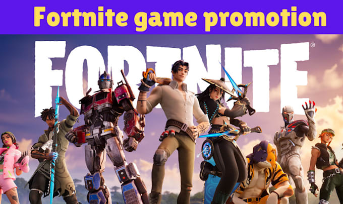 Fortnite map promotion uefn map promotion organically by Denzeltom | Fiverr