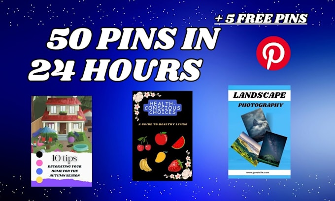 Design professional pinterest pins by Syeda0001 | Fiverr