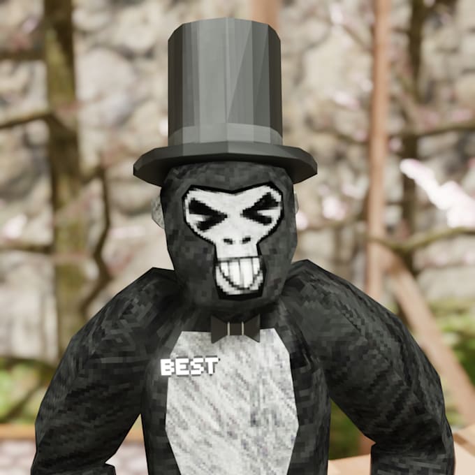 Make a gorilla tag blender pfp by Bestvr1 | Fiverr