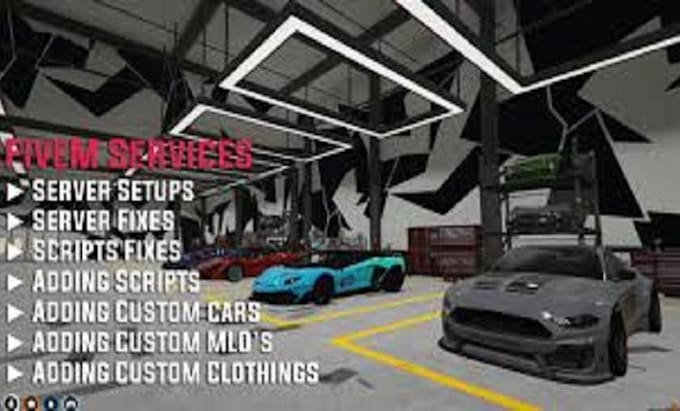 Create a fivem roleplay qbus server with premium scripts by Andikodraqwe | Fiverr