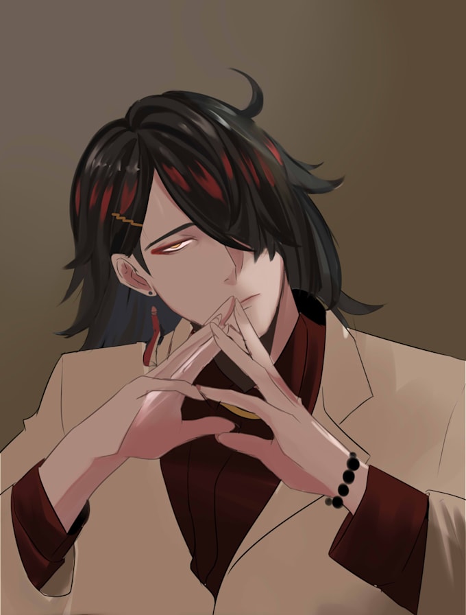 Draw, fanarting and design oc with my semi painting style by Fumitokey | Fiverr