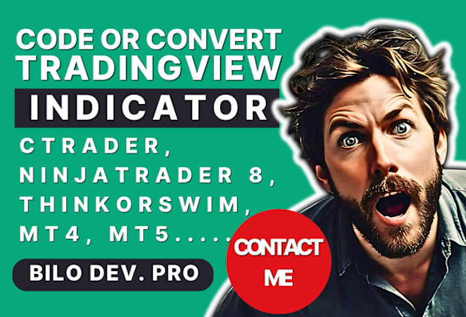 Code Your Tradingview Pinescript To Ctrader Ninjatrader 8 Mt4 Mt5 By Biloharris Fiverr