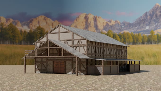 Create 3d game environment, game art and game levels by Akn_creator ...