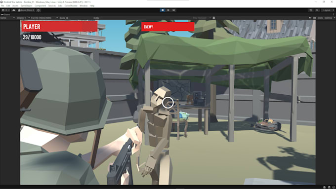 Create a 3d game using unity by Dmitrist10 | Fiverr