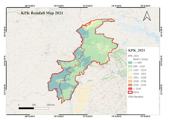 Do spatial analysis and study area map in arcgis qgis arcmap by Uzair ...